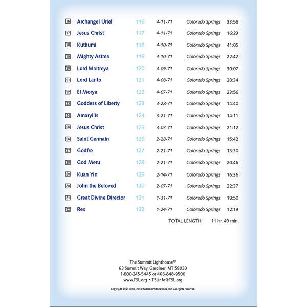 Only Mark 4 - MP3 - Mark Prophet|The Summit Lighthouse Spiritual Store