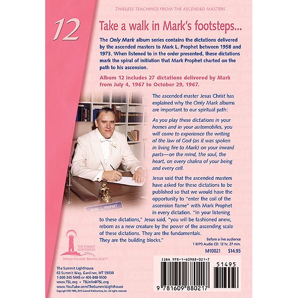 Only Mark 12 - MP3 - Mark Prophet|The Summit Lighthouse Spiritual Store