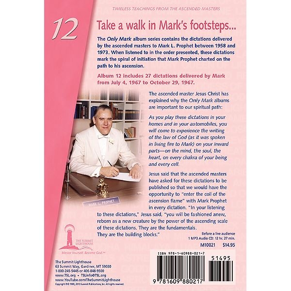 Only Mark 12 - MP3 - Mark Prophet|The Summit Lighthouse Spiritual Store