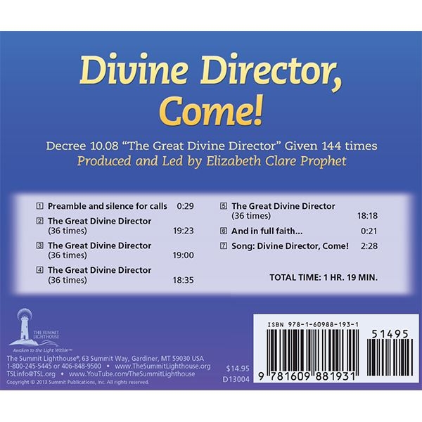 Great Divine Director CD | The Science of the Spoken Word|The Summit ...