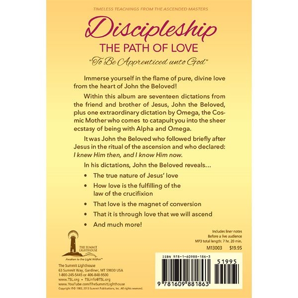 Discipleship, The Path of Love - MP3|The Summit Lighthouse Spiritual Store