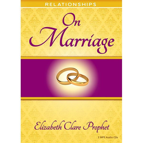 On Marriage - CD | Elizabeth Clare Prophet|The Summit Lighthouse ...