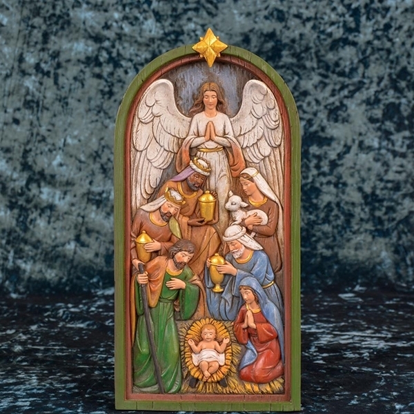 Nativity Scene on a 3 Dimensional Plaque|The Summit Lighthouse ...