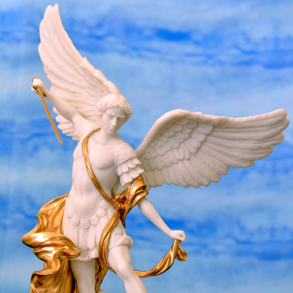 Archangel Michael, Bonded Marble w/ Gold|The Summit Lighthouse ...