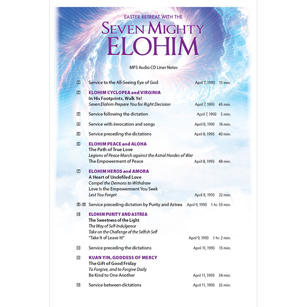 Easter Retreat with Seven Mighty Elohim|The Summit Lighthouse Spiritual ...