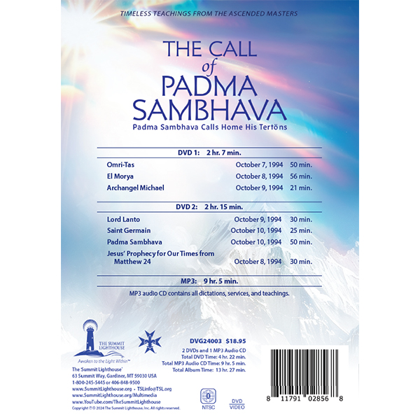 Call of Padma Sambhava - DVD-MP3|The Summit Lighthouse Spiritual Store