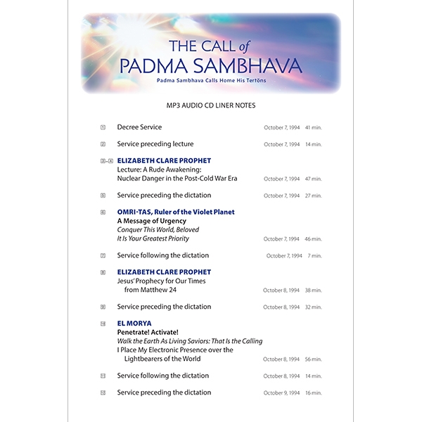 Call of Padma Sambhava - DVD-MP3|The Summit Lighthouse Spiritual Store