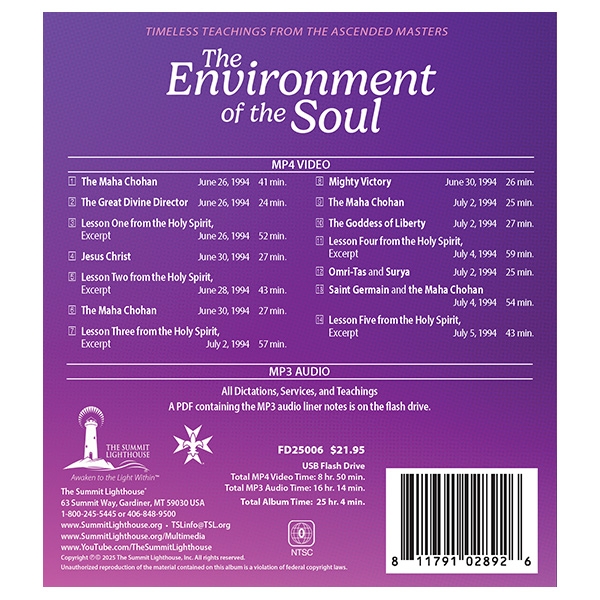 Environment of the Soul Freedom Conference USB Flash Drive|The Summit ...