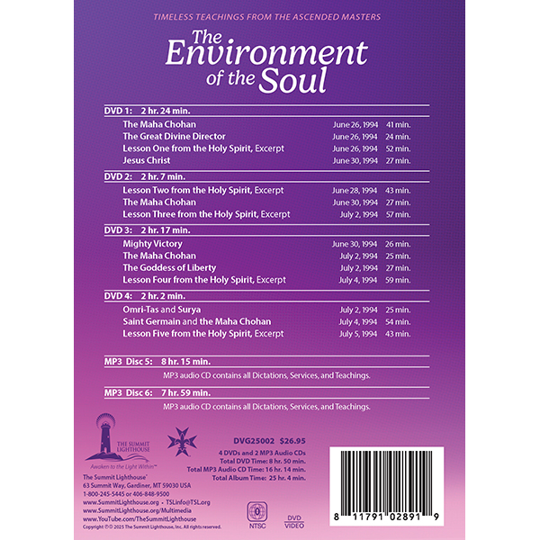 Environment of the Soul Freedom Conference DVD-MP3|The Summit ...