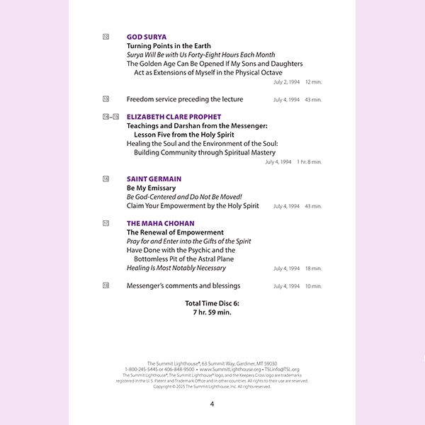 Environment of the Soul Freedom Conference DVD-MP3|The Summit ...